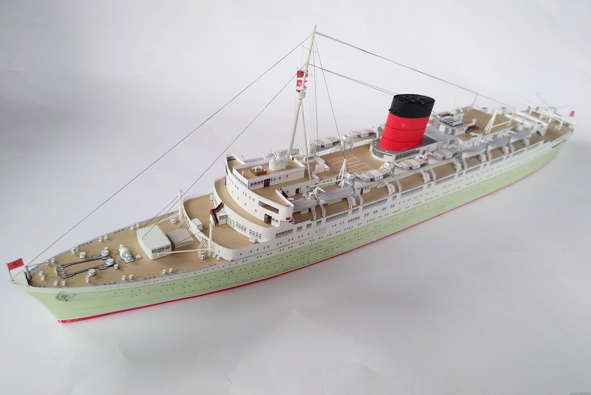 JSC JSC-414' - CARONIA statek pasażerski - 1/400 JSC / 1/400 / STATKI I ...